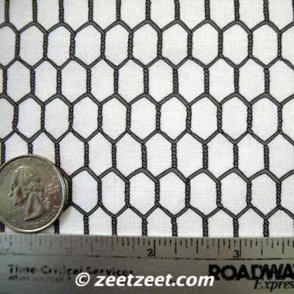 White Chicken Wire Fabric - Etsy