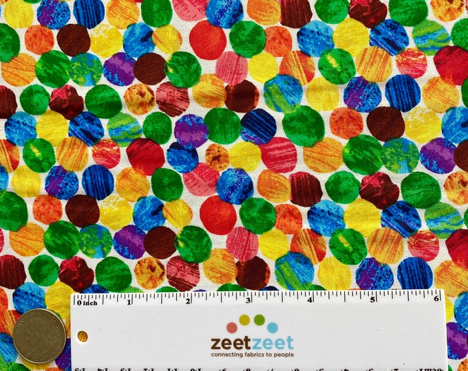 The Very Hungry Caterpillar SPOTS Multi Color - 100% Cotton Quilt ...