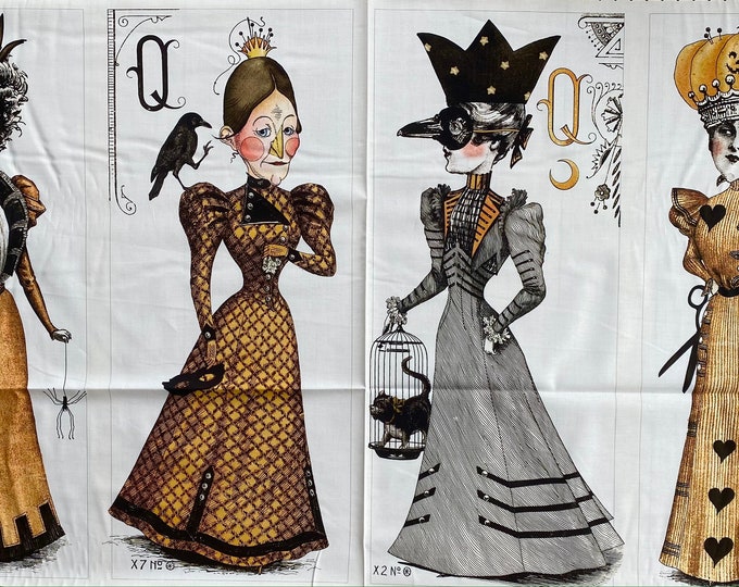 Queen of We'en 4 Doll Panel PD13161-PANEL by J. Wecker Frisch - Riley ...