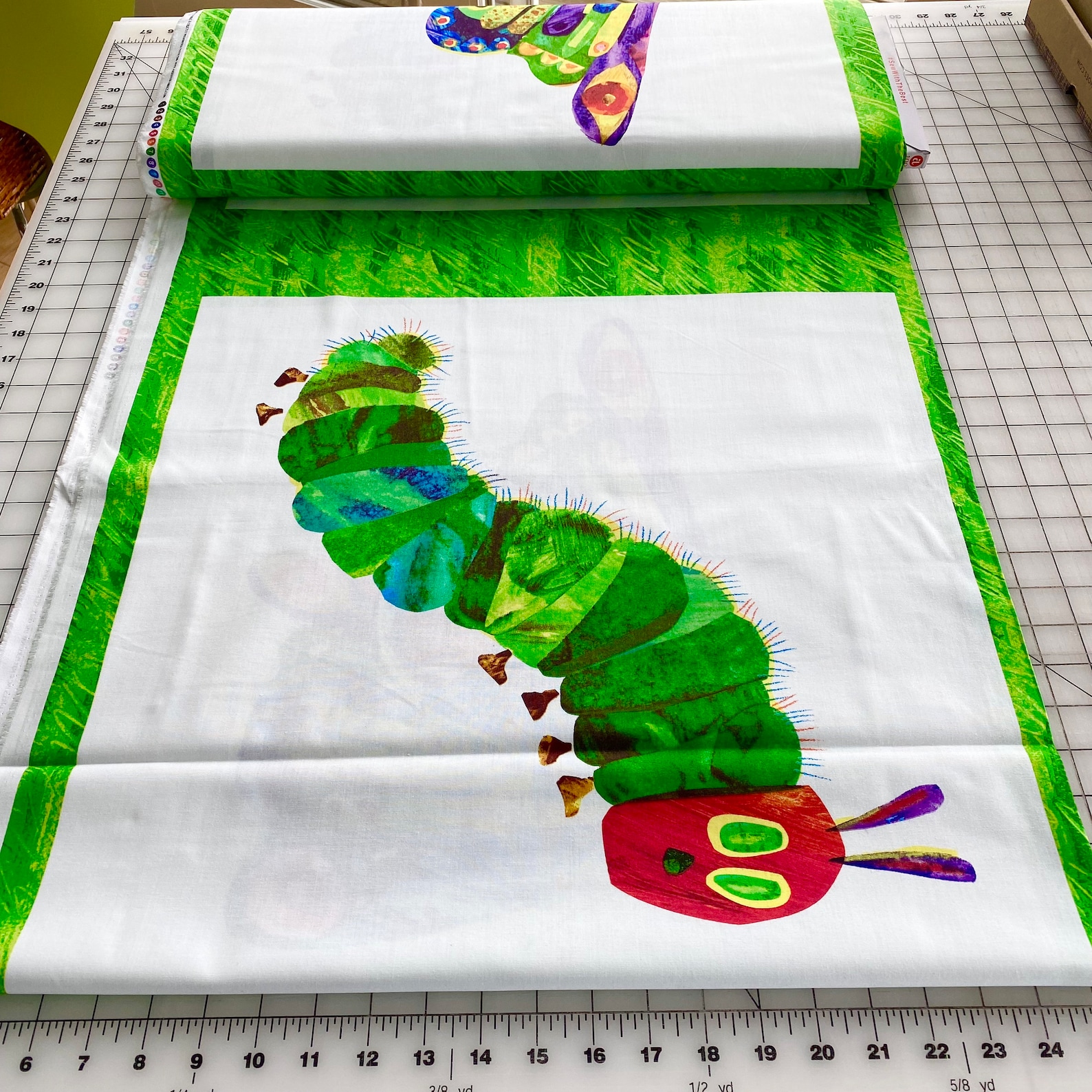 The Very Hungry Caterpillar Butterfly METAMORPHOSIS PANEL Color - 100% ...