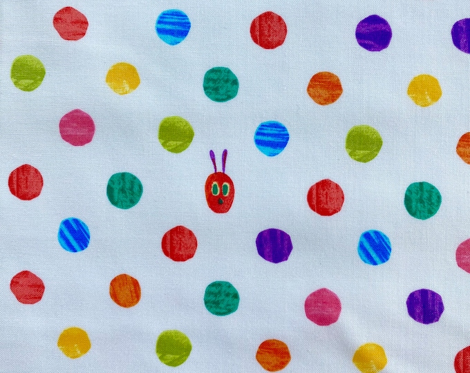 The Very Hungry Caterpillar in the GARDEN POLKA DOT White Multi Color ...