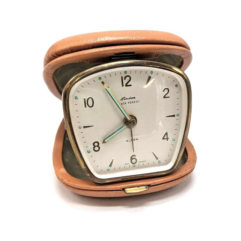 Vintage Travel Clock - Etsy