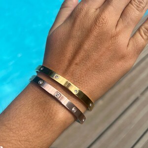 Love bracelet replica Etsy