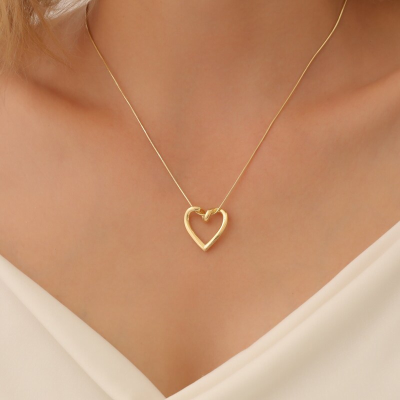 Open Necklace - Etsy