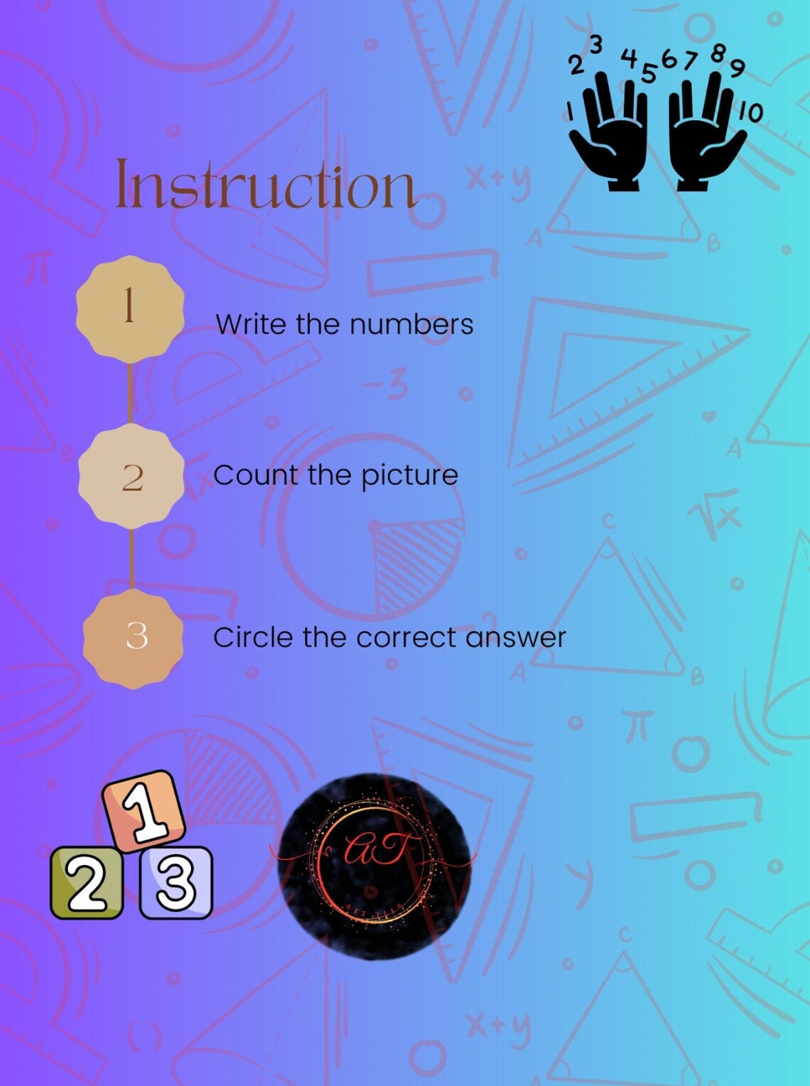 Mathematics Worksheet for Kids - Etsy