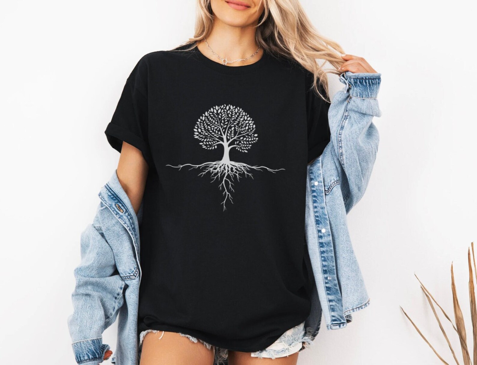 Big Tree With Deep Roots on Shirt Tree Themed Shirt for Women Nature ...