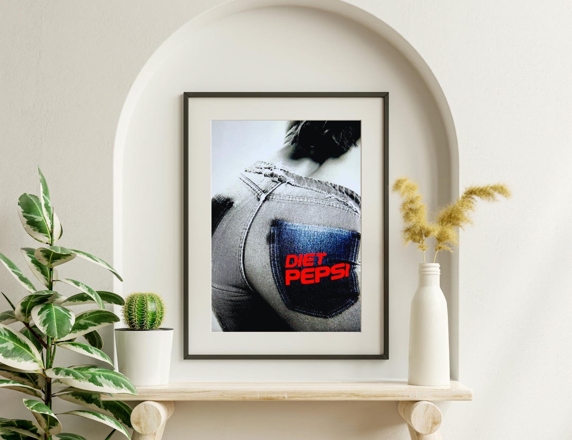 Addison Rae Diet Pepsi Album Cover 3 Set Poster Trendy Merch Perfect ...