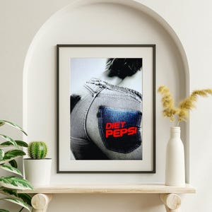 Addison Rae Diet Pepsi Album Cover 3 Set Poster Trendy Merch Perfect ...
