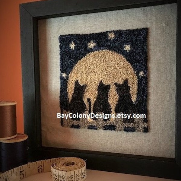 Punch Needle Cat - Etsy