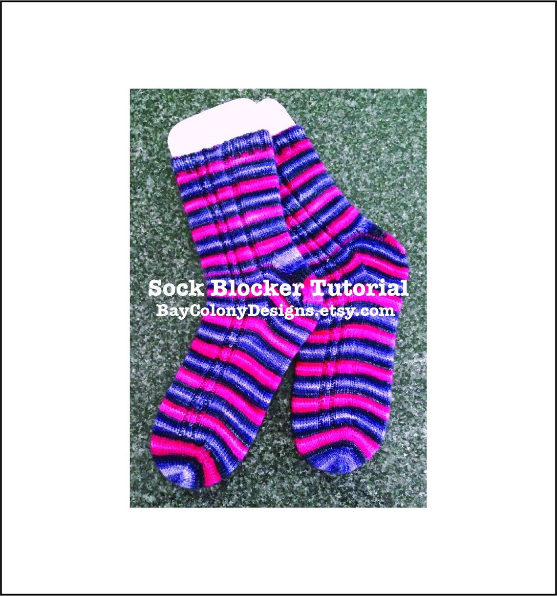 PDF Pattern for DIY Sock Blockers How to Make Your Own Sock | Etsy