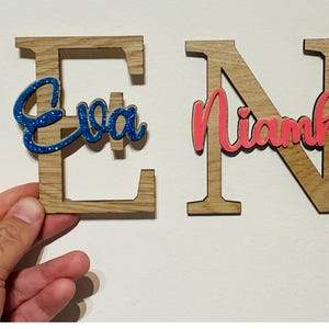 Personalised Bedroom Door Sign, Letter Kid's Bedroom Sign, Playroom ...
