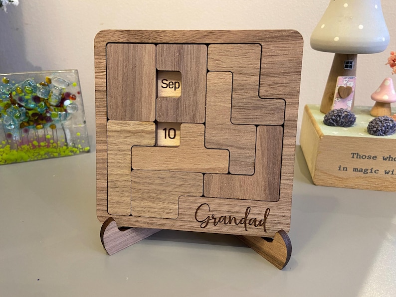 Personalised Infinite Daily Puzzle Calendar, Puzzle A Day, Daily Puzzle ...