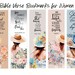 5 Christian Women Bookmarks, Church Bible Verses - Etsy