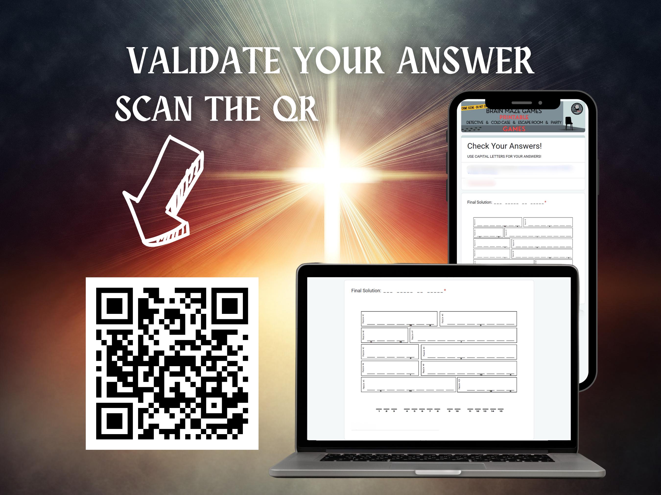 Printable Bible Escape Room Game: Holy Code Puzzles (digital Download ...