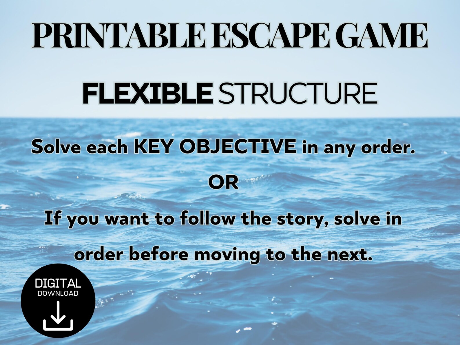Printable Pirate Escape Room: Treasure Hunt Game for Teens & Adults ...