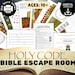 Printable Bible Escape Room Game: Holy Code Puzzles (digital Download ...