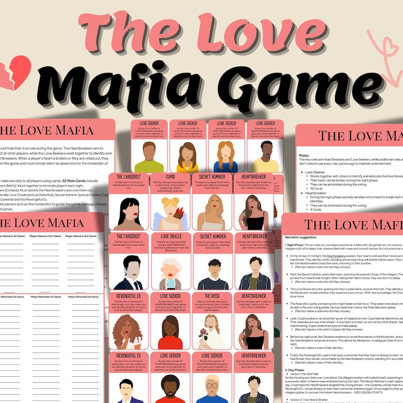 Mafia Party - Etsy