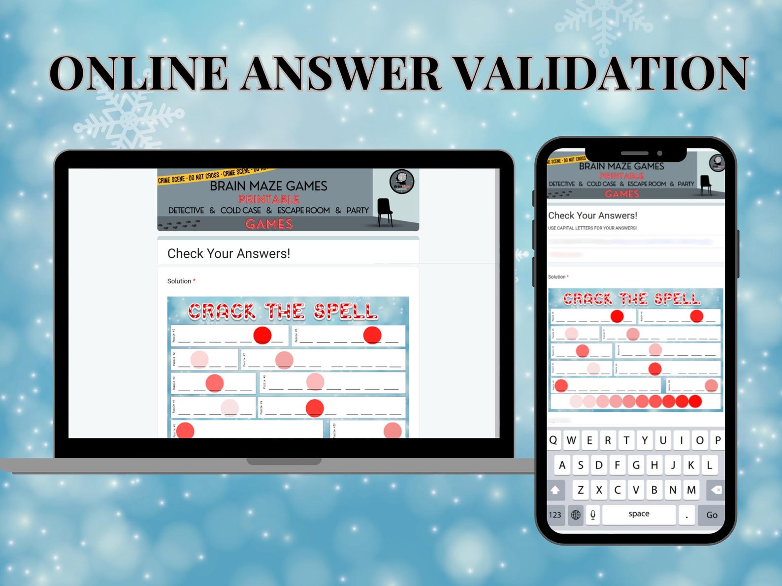 Printable Santa Escape Room, Escape Game for Christmas, Escape Room for ...