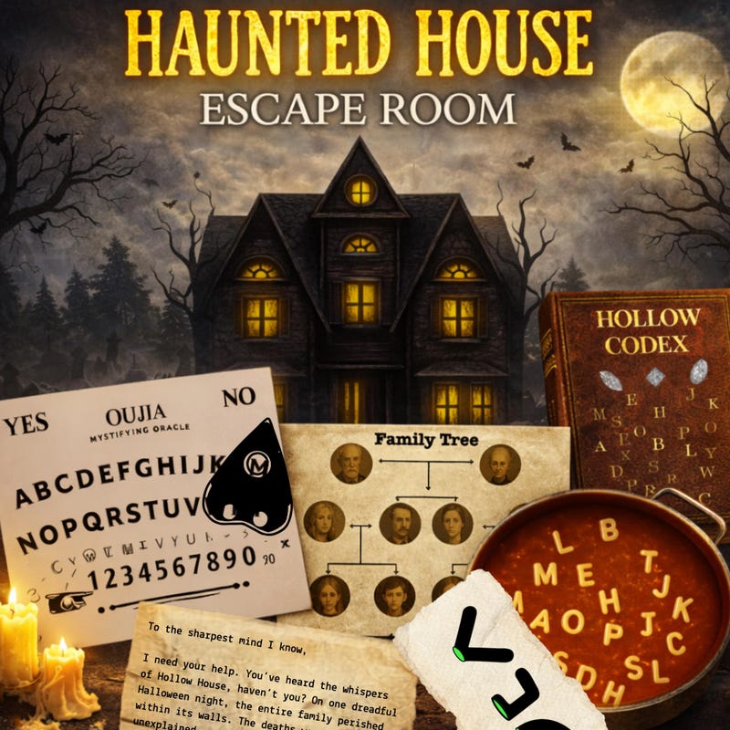 Haunted or Not Game - Etsy