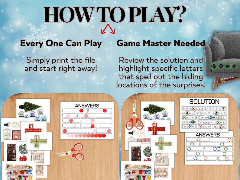 Printable Santa Escape Room, Escape Game for Christmas, Escape Room for ...