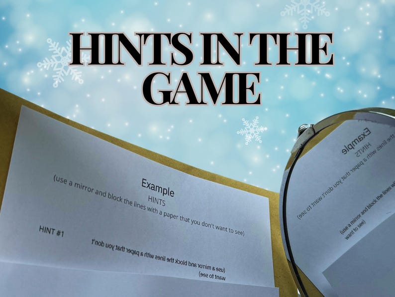 Printable Santa Escape Room, Escape Game for Christmas, Escape Room for ...