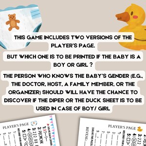 Gender Reveal Escape Room Game: Printable Baby Shower Puzzle (digital ...