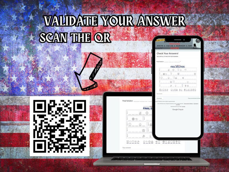 American Escape Room Printable Game: USA Puzzles, 4th of July (digital ...
