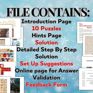 Printable Santa Escape Room, Escape Game for Christmas, Escape Room for ...