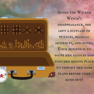 Wicked Witch Themed Escape Room Game: Magic Adventure, Kids Party (PDF ...