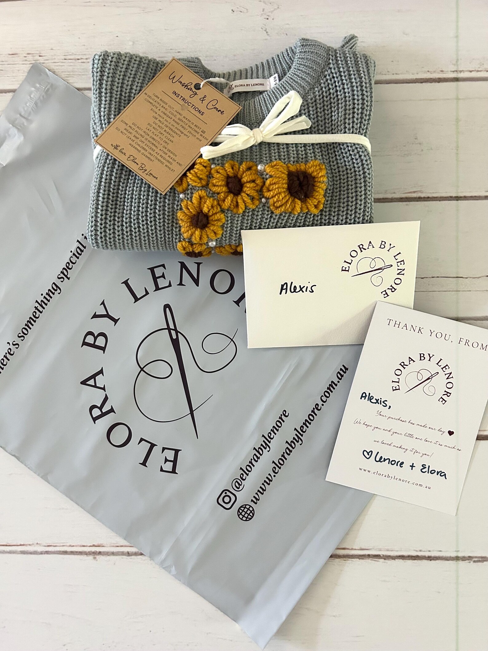 BUZZY BEES FLORAL Letter, Flower Letter Sweater, Bee Letter Jumper ...