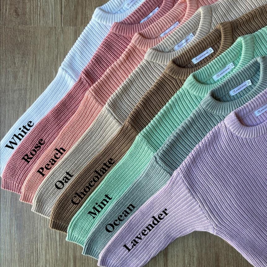 CUSTOM LETTER JUMPER Baby Name Sweater Bee Embroidery Jumper Kid ...