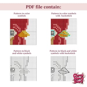 The Scream Frog Cross Stitch Pattern, Easy Mini Hand Embroidery ...