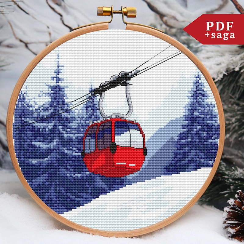 Ski Embroidery - Etsy