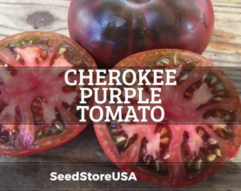 Cherokee Purple Tomatoes Seeds - Etsy