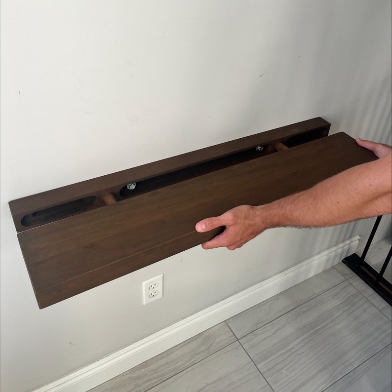 The Floating Hall Table - Etsy