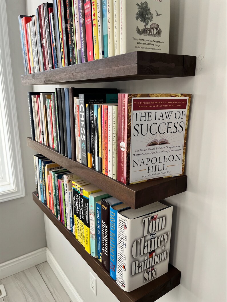 The Floating Bookshelf - Etsy