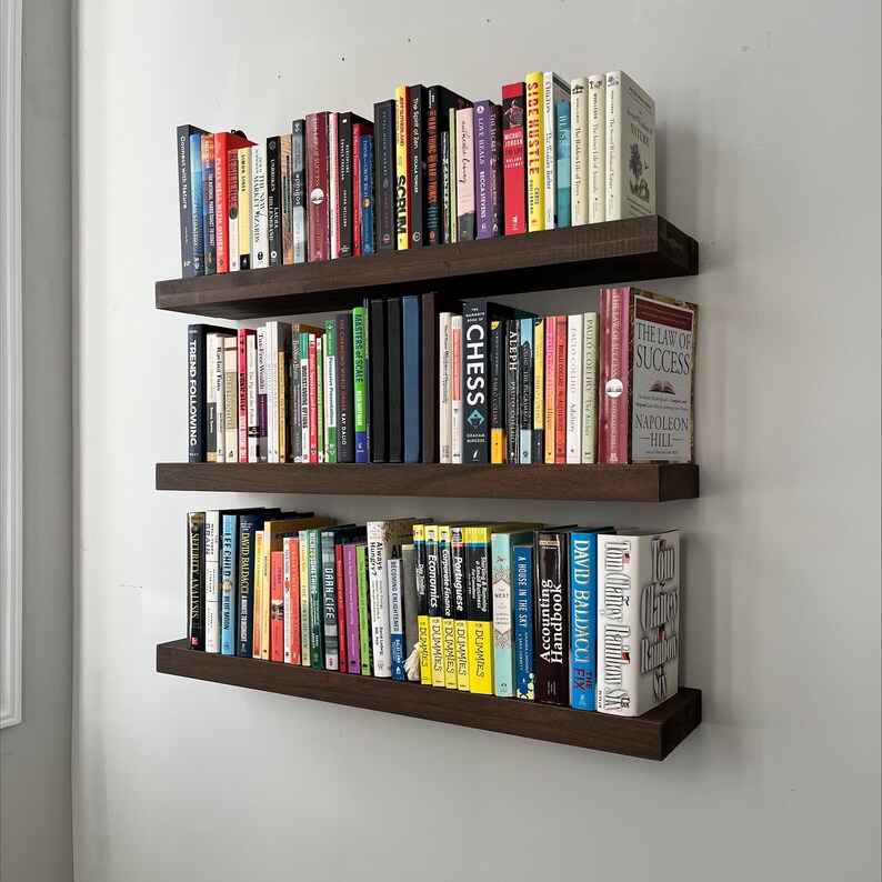 The Floating Bookshelf - Etsy