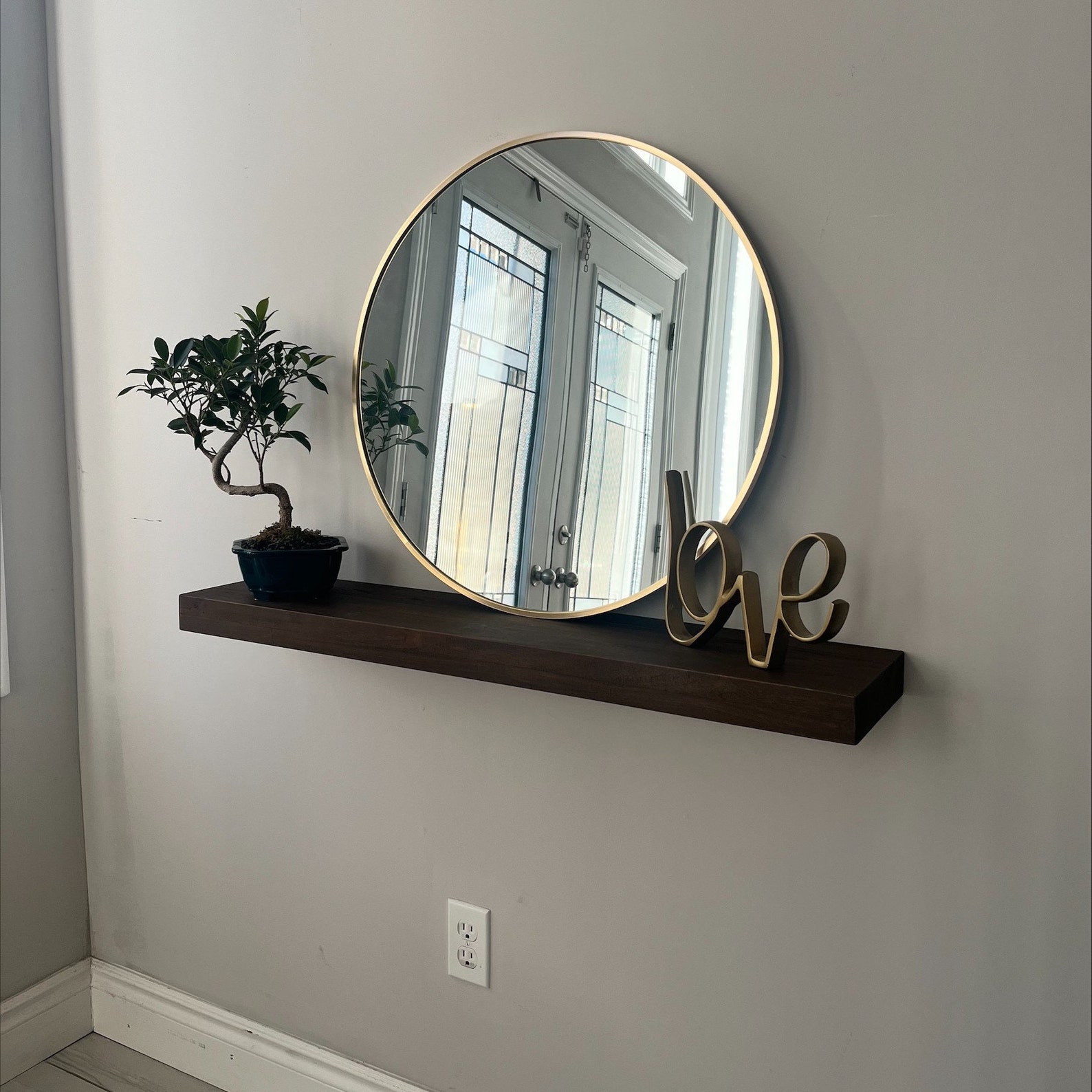 The Floating Hall Table - Etsy