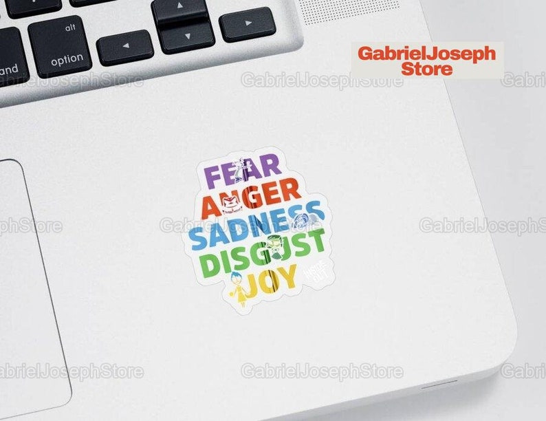 Disney Inside Out 2 Characters Sticker, Emotions Inside Out Characters ...