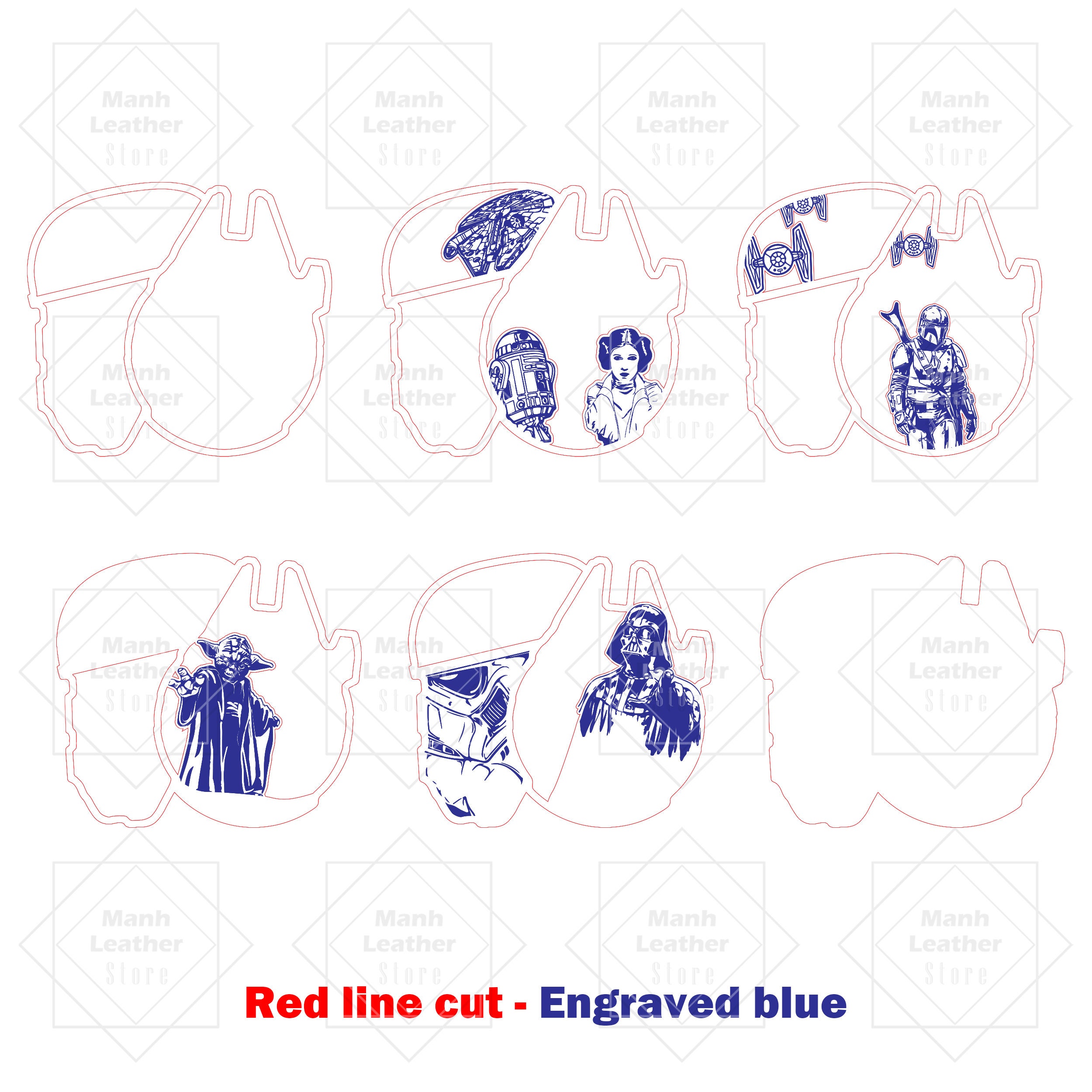 Multi-layer, Laser Cut Fles 6 Layer Art Piece for Glowforge SVG PDF - Etsy