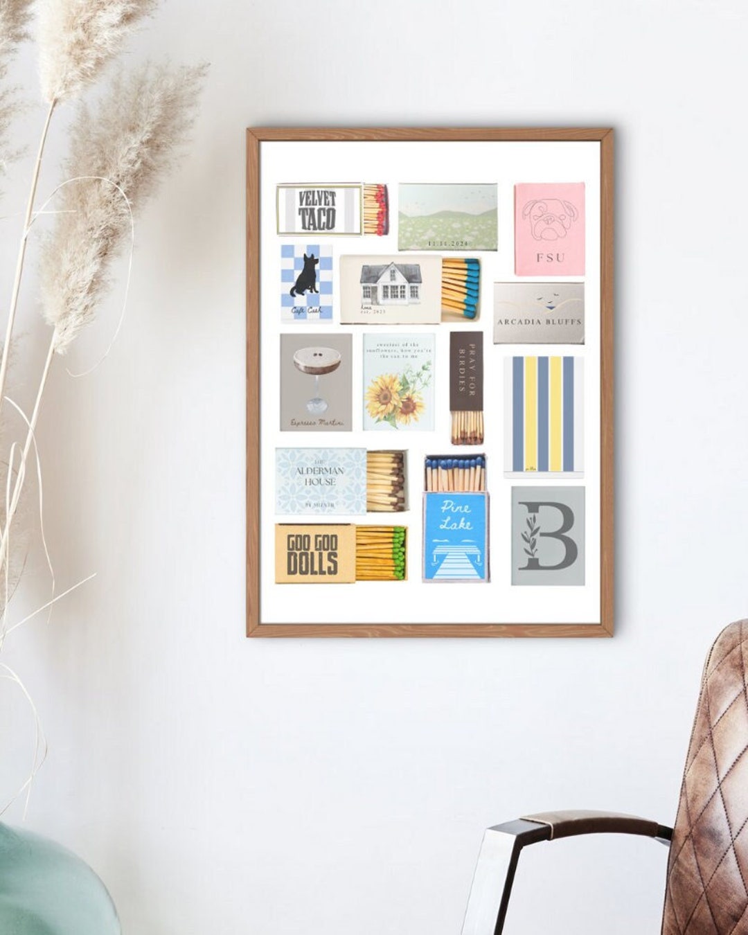 Custom Matchbook Art | Personalized Matchbox Art | Matchbox Digital ...