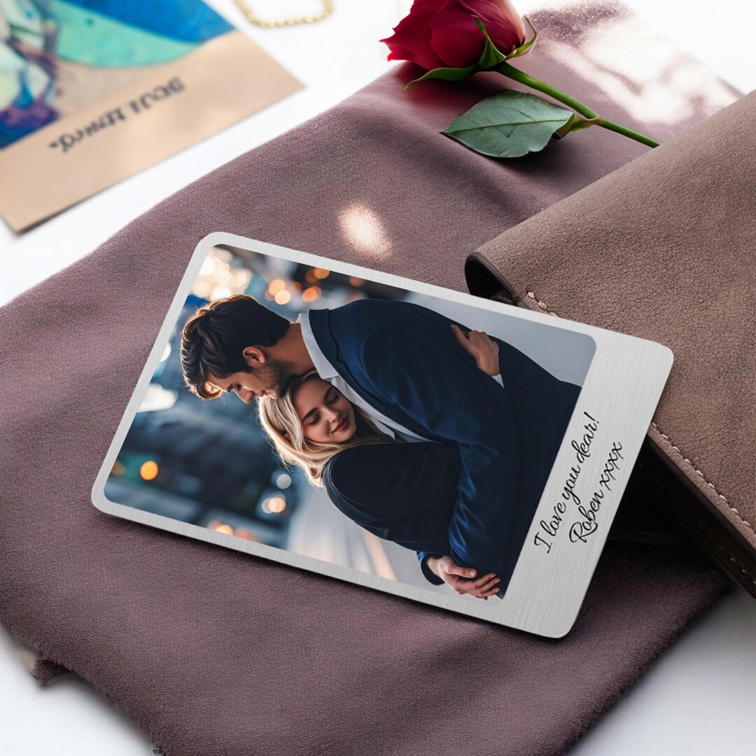 Custom Metal Wallet Cards - Personalized Wallet Decorations, Gifts for ...