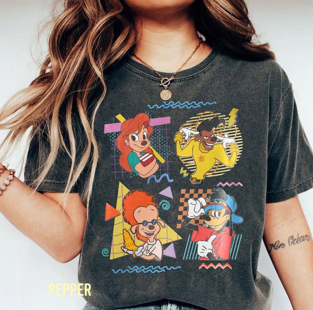 Vintage Disney A Goofy Movie Powerline World Tour 95 Shirt, Goofy Movie ...