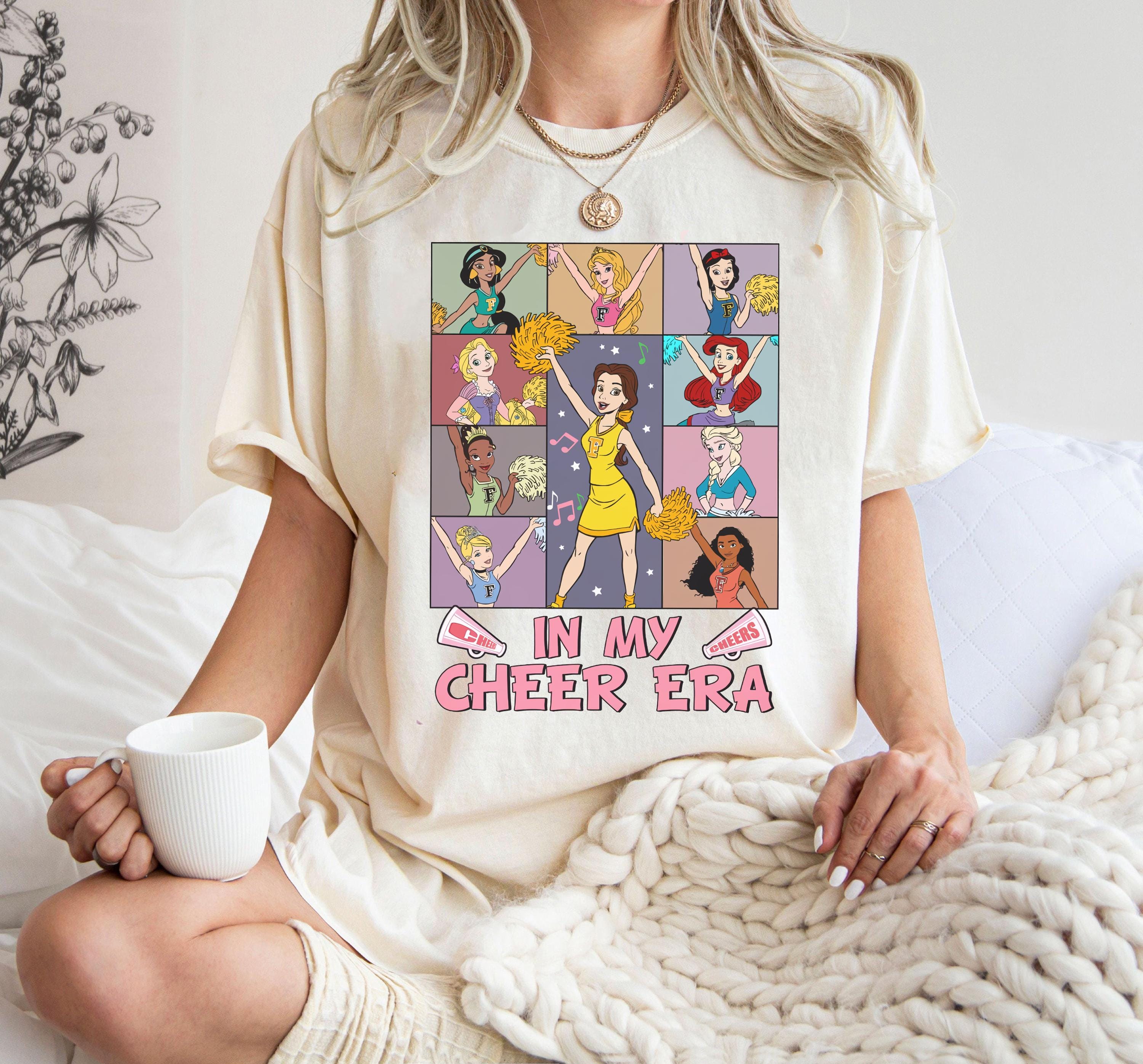 Vintage Disney Princess in My Cheer Era Shirt, Uca All Star Nationals ...