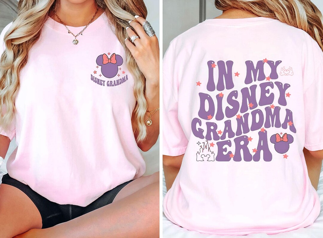 Vintage Disney in My Disney Grandma Era Shirt, Disney Grandma Tshirt ...