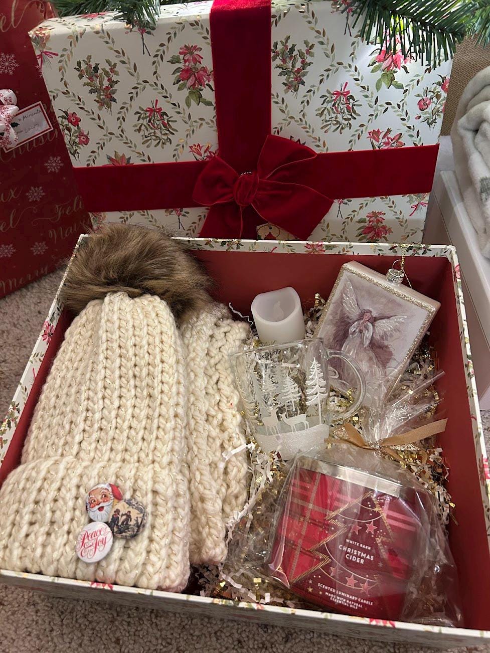 Classic Christmas Gift Box - Etsy
