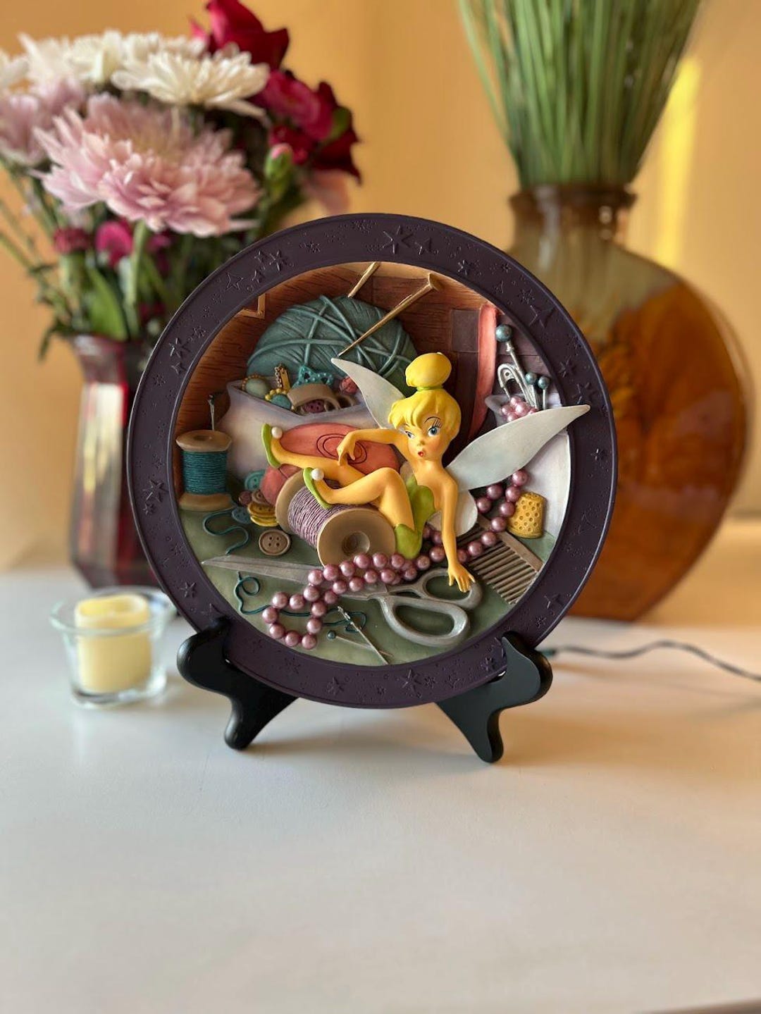Limited Edition tink, Tinkerbell, Where Are You Collectible Plate - Etsy