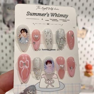 Custom Enhypen Concert Nails - Etsy