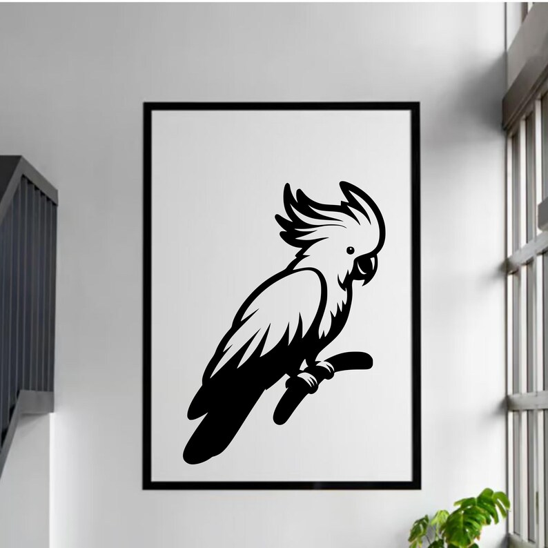 Cockatoo Svg - Pdf - Png - Dxf - Cocky - Australian Bird - Commercial ...