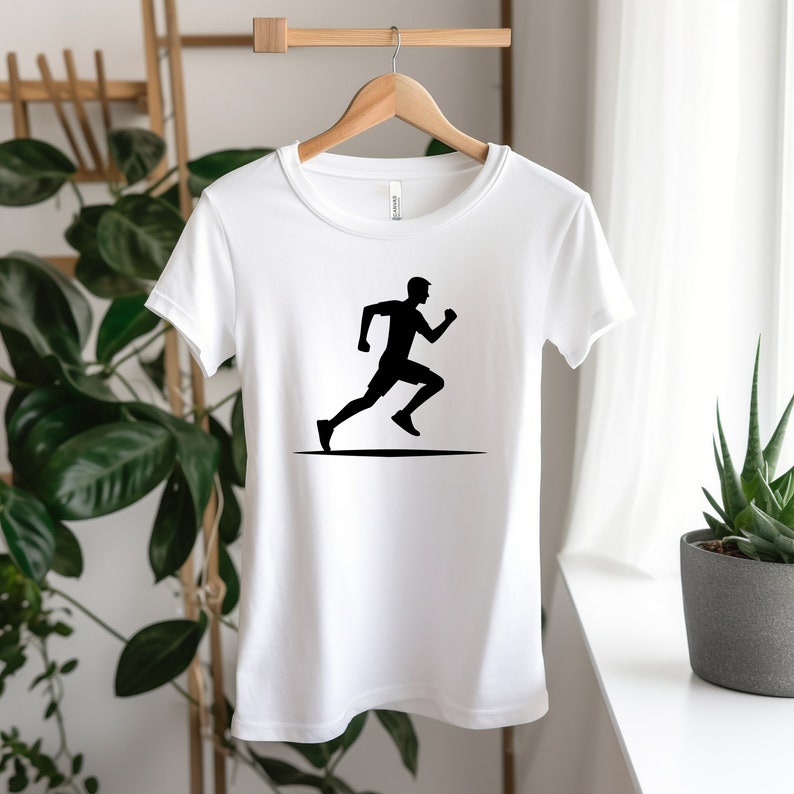 Runner Svg - Pdf - Png - Dxf - Male Runner - Run - Commercial Use ...